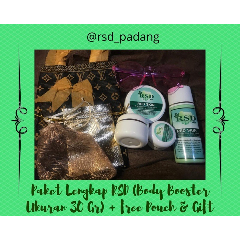 Jual paket lengkap By RSD Skin(body booster 30 Gr ) | Shopee Indonesia