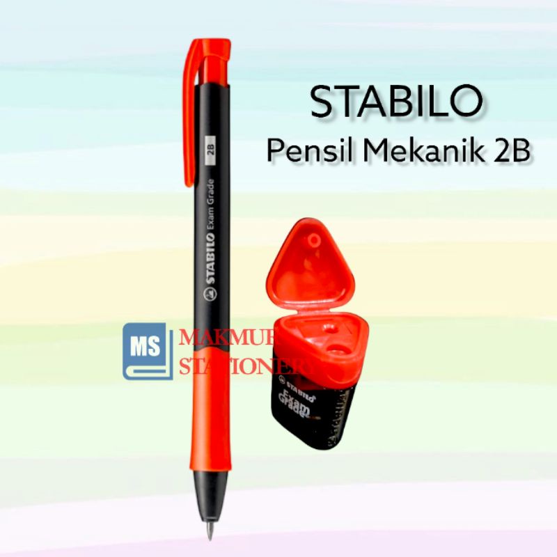 Jual Pensil Mekanik Stabilo 2B 2.0 / Rautan Stabilo Exam Grade | Shopee ...