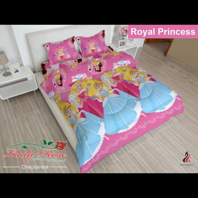 Jual Seprei Kasur Anak Motif Disney Princess Pink | Shopee Indonesia