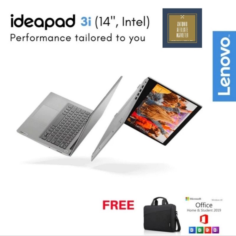 Jual Lenovo Ideapad Slim 3 Intel Core i3 Gen 11 8GB RAM 256GB SSD FHD ...