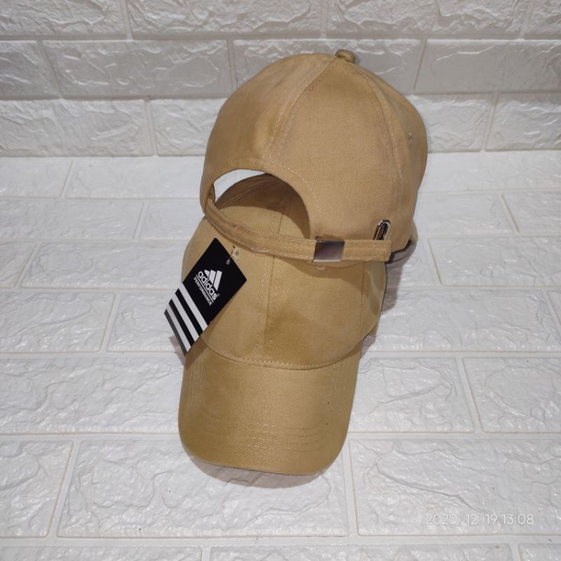 Jual topi polos bahan Rafael denim pengatur ukuran cakop jepit | Shopee ...