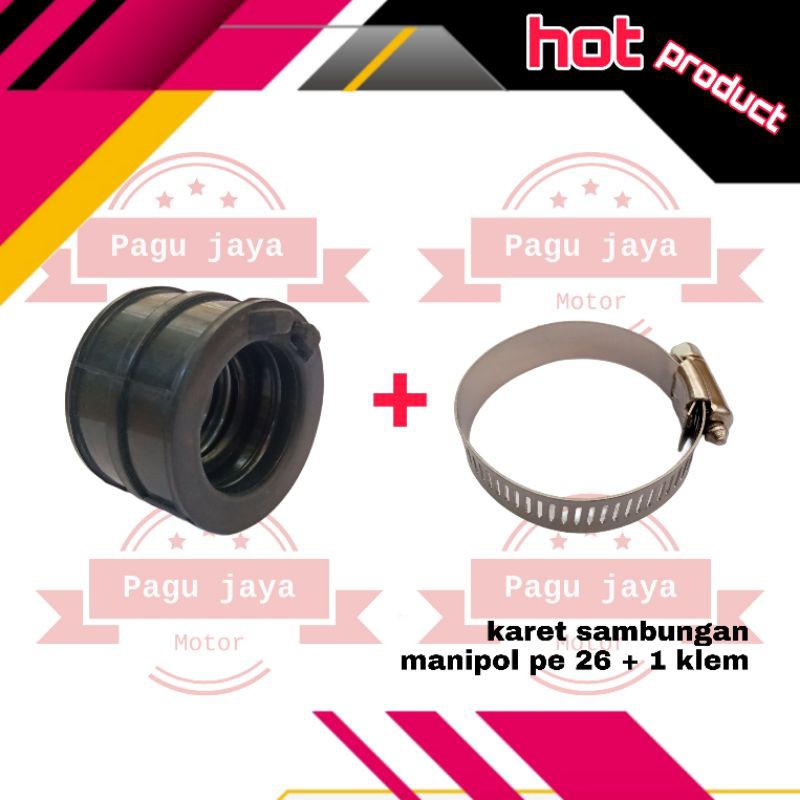 Jual Karet sambungan manipol manipul insulator PE variasi tebal ukuran p 26 , 28 ZUNAGAWA ...