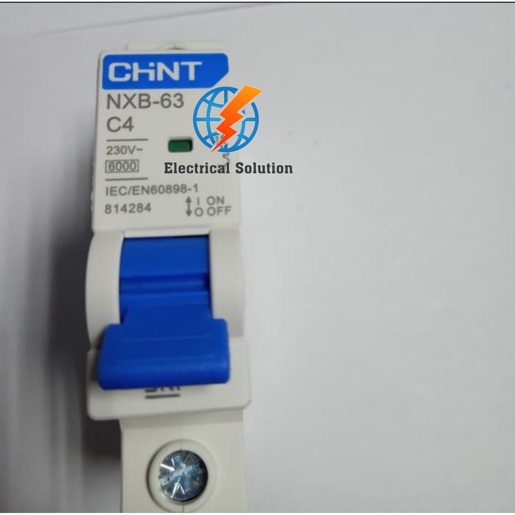 Jual MCB CHINT NXB-63 6KA 1PHASE 4A | Shopee Indonesia