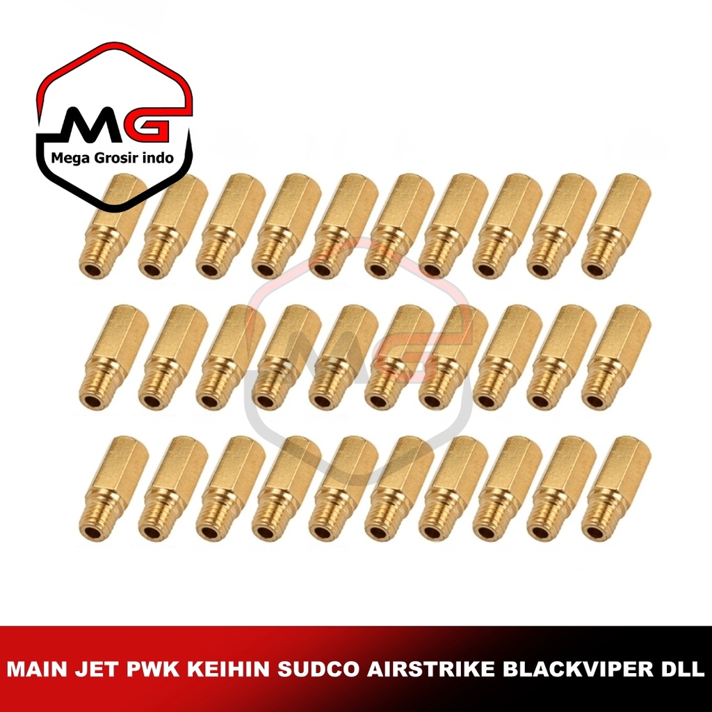 Jual MAIN JET PJ MJ SPUYER MAINJET PWK KARBURATOR PWK PILOT JET | Shopee Indonesia