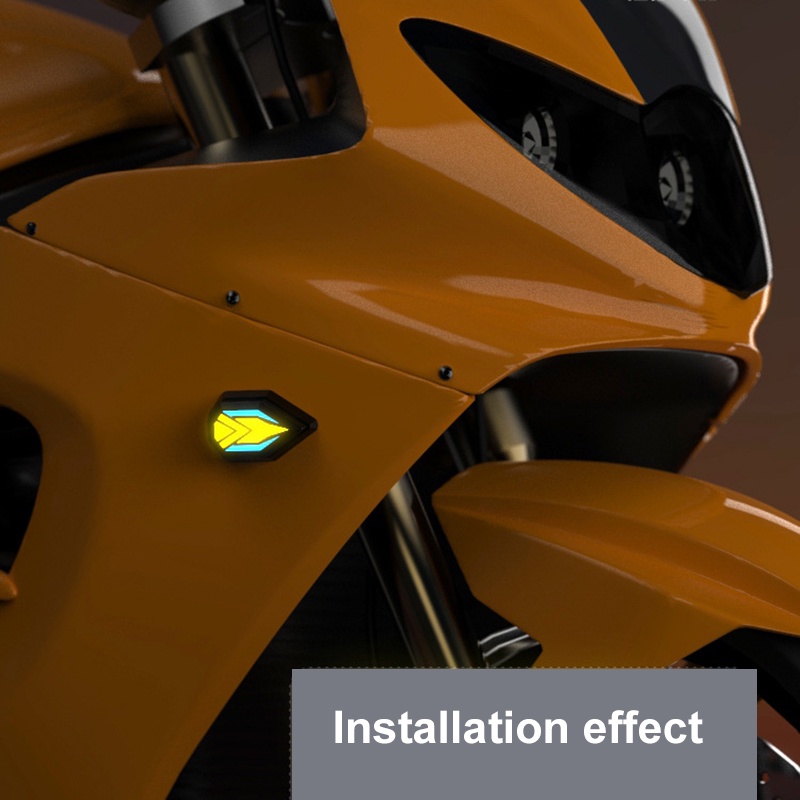 Jual L182 - 2in1 Lampu Senja Sein Sen Running LED Tempel Fairing Motor CBR 150R 250RR R15 R25 ...