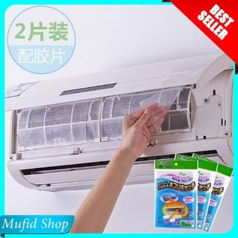 Jual Air Cleaning Filter Saringan Evaporator Indoor AC Udara Debu Kotor ...