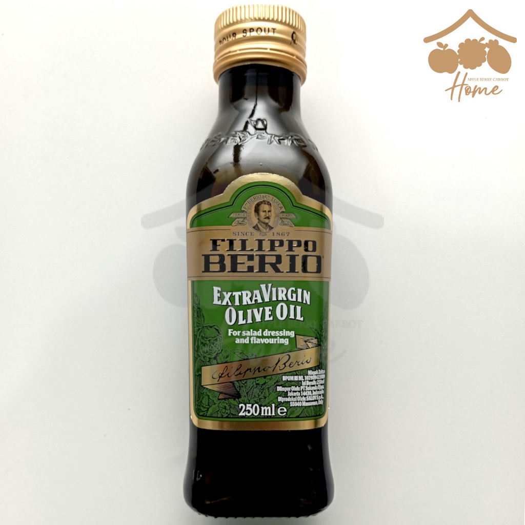 Jual Filippo Berio Extra Virgin Olive Oil 250ml EVOO MPASI 250 ml ...