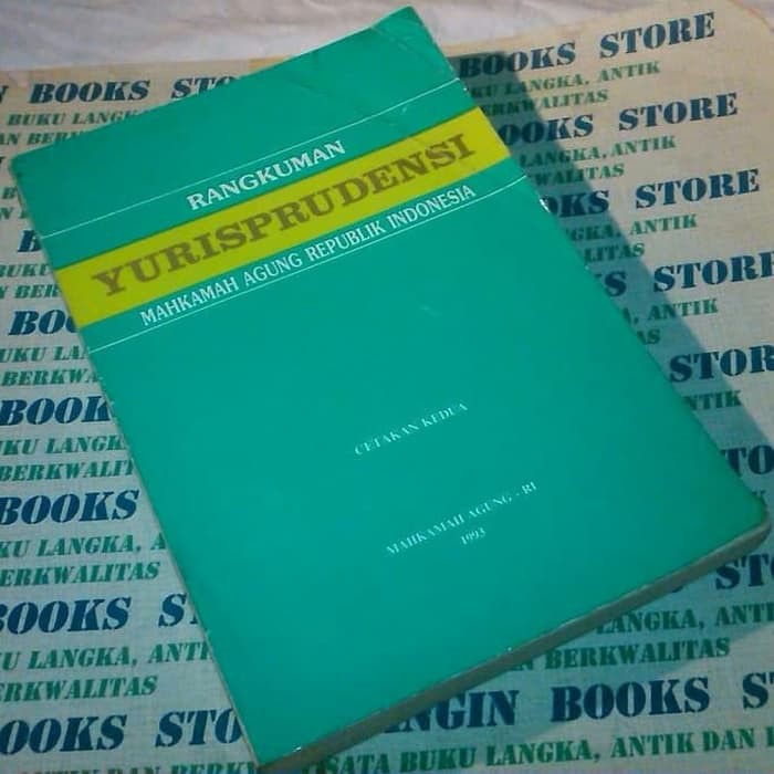 Jual BUKU RANGKUMAN YURISPRUDENSI MAHKAMAH AGUNG REPUBLIK INDONESIA ...