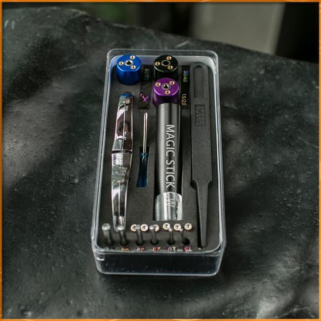 Jual Magic Stick Cw 6-In-1 Wire Coiling Tool Kit Coil Jig Alat Vape ...