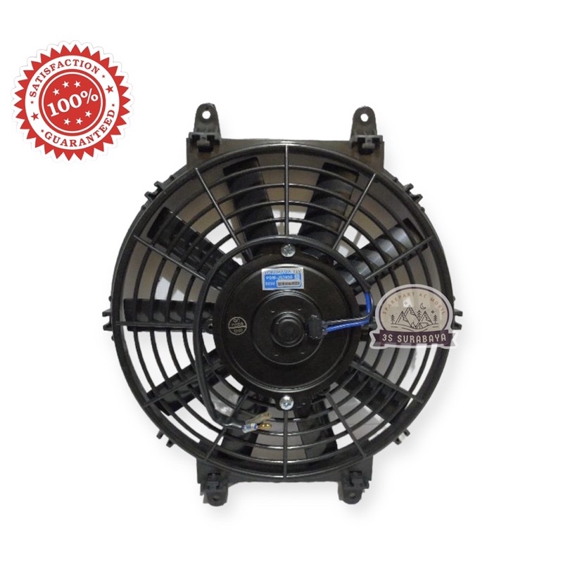 Jual Motor Extra Fan 10 inch 12 Volt Kondensor Radiator Ac mobil ...