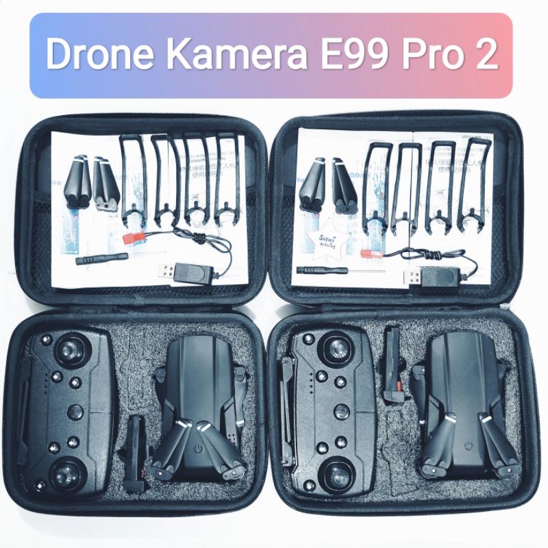 Jual Drone E99 Pro2 Kamera Wifi 4K Baterai 1800mAh Fly -+20menit ...