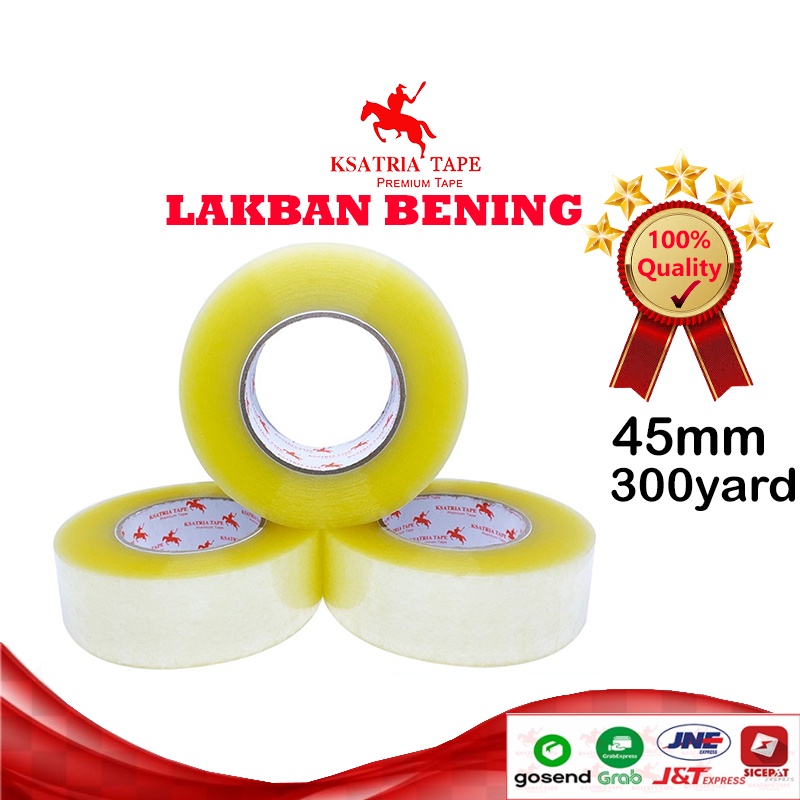 Jual [TERMURAH] Lakban OPP Tape / Lakban Bening / Lakban Coklat Dunia ...