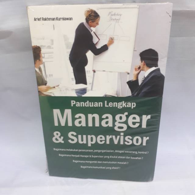 Jual Buku 100% original panduan lengkap manager dan supervisor | Shopee ...
