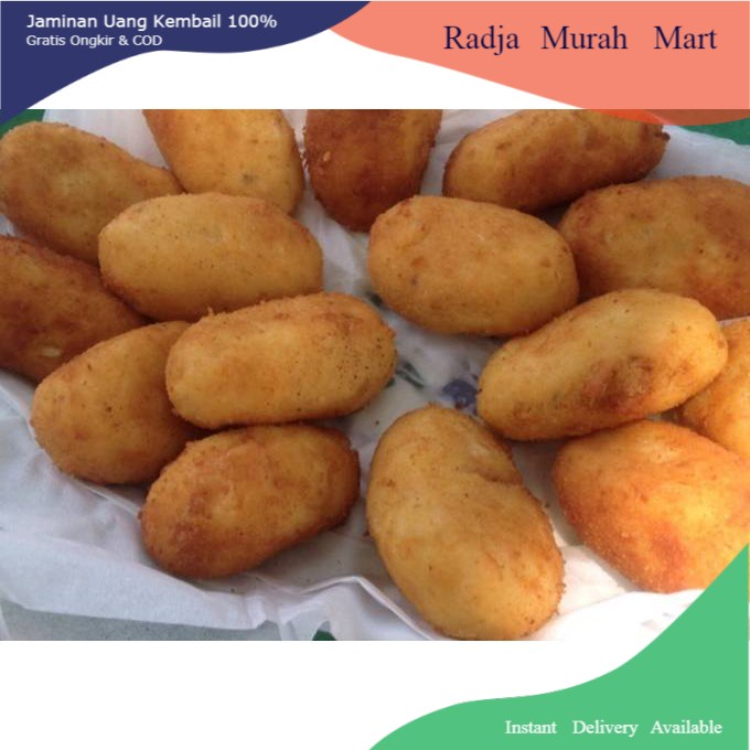 Jual Kroket Kentang / Kroket Isi Ayam / Kroket Frozen Food | Shopee ...