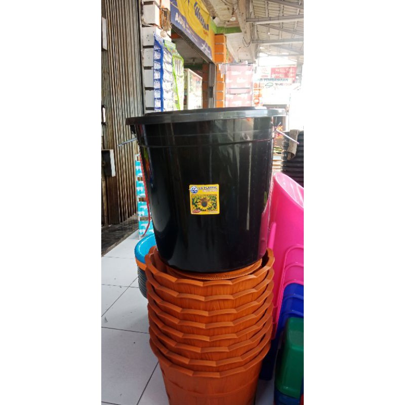 Jual Ember Plastik Hitam Glossy 40 Liter Murah | Shopee Indonesia