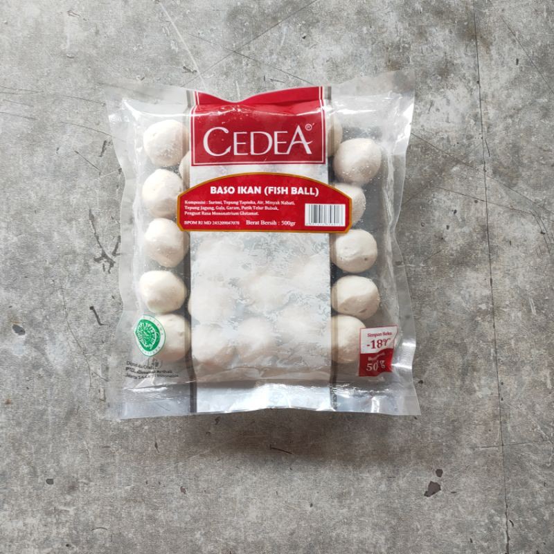 Jual CEDEA BASO IKAN SEDANG | BESAR 500gr | Shopee Indonesia