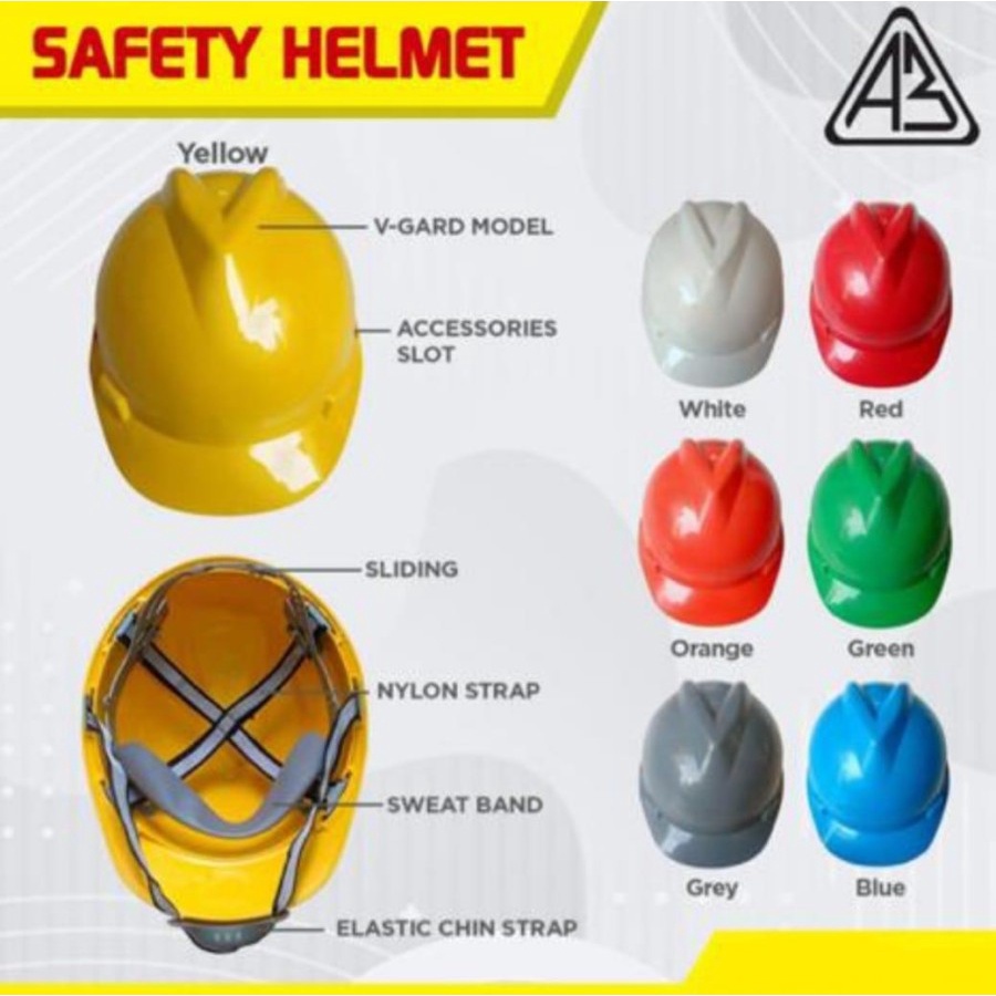 Jual HELM SAFETY PROYEK KUALITAS PREMIUM HELM KUNING HELM PROYEK ...