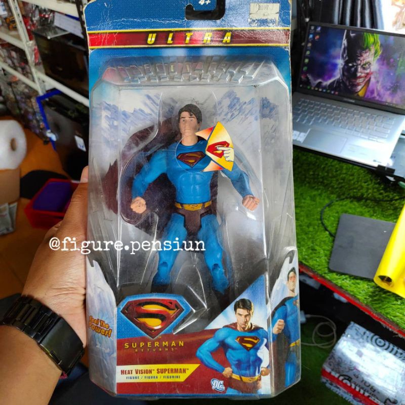 Jual DC ULTRA SUPERMAN RETURNS HEAT VISION ACTION FIGURE ORIGINAL ...