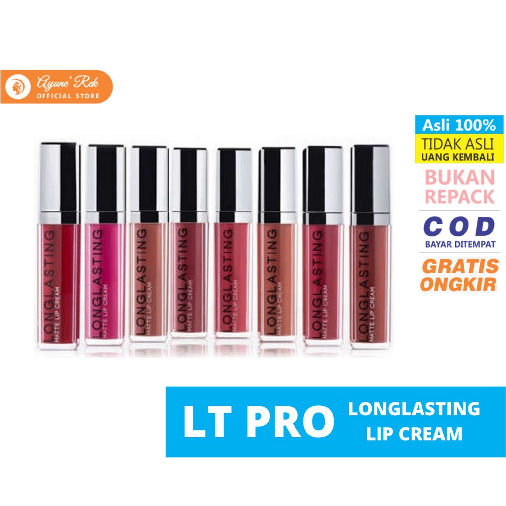 Jual LT PRO LONG LASTING MATTE LIP CREAM 8 ML AQUALINE Lip Cream | Shopee Indonesia