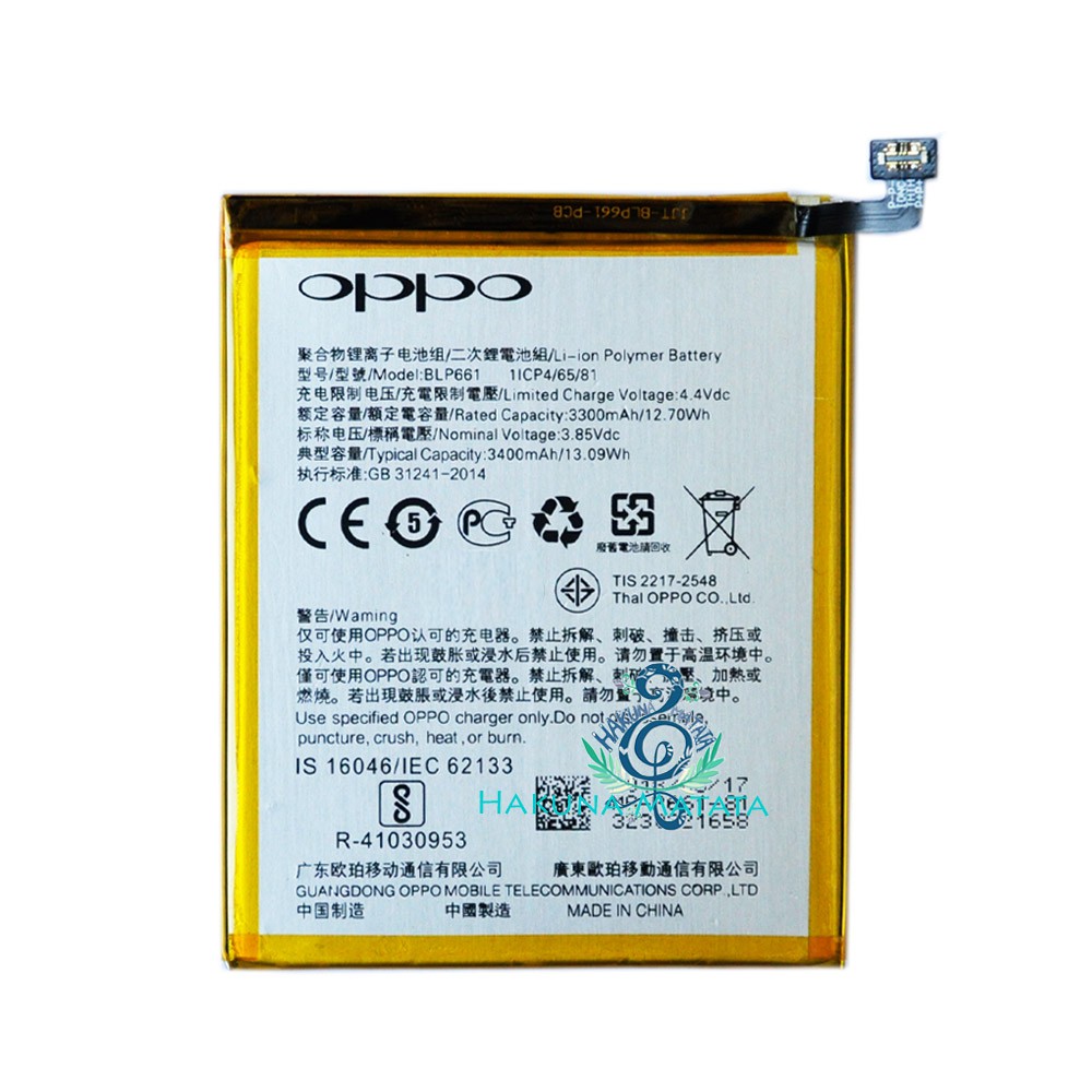Jual Baterai Oppo F7 / BLP661 Original Batre Battery High Quality ...