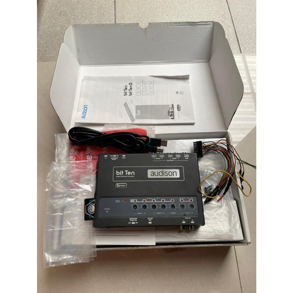 Jual DSP Processor Audison Bit Ten second mulus bukan Mosconi Flux ...