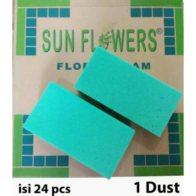 Jual SPONS / BUSA bunga 1 Dus, savana / aspac oasis/ Foam Kering ...