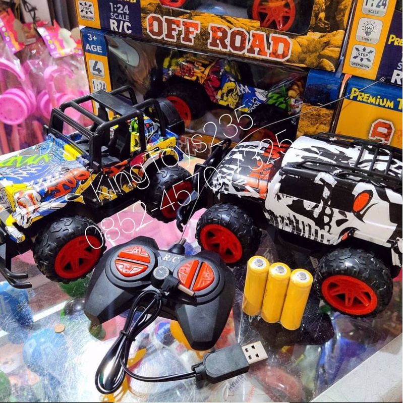 Jual Mobil Remote Anak Remot Control Kontrol Charger Batrai Adaptor ...