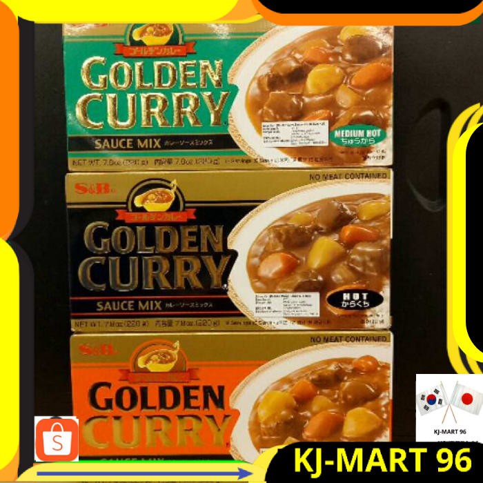 Jual MAKANAN JEPANG/JAPANESE FOOD/KARI JEPANG GOLD CURRY 220G MADE IN ...
