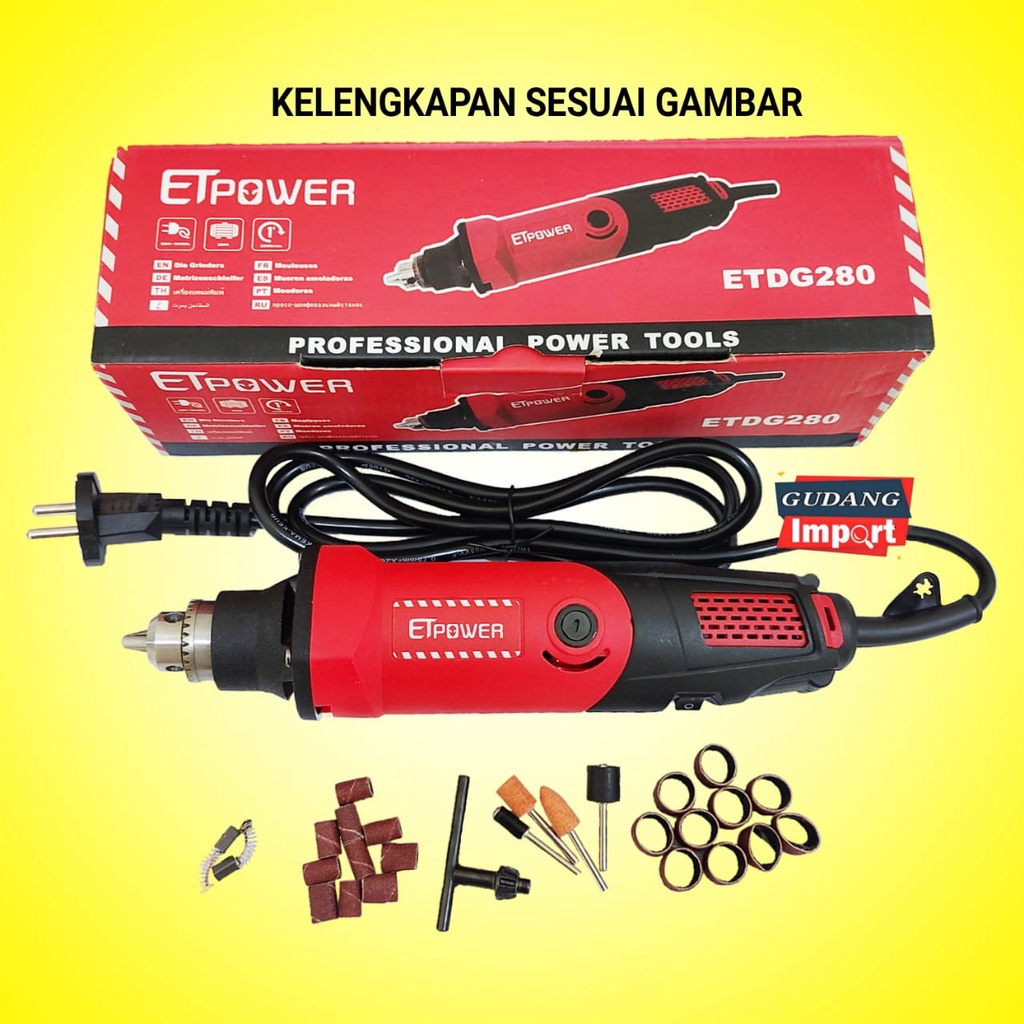 Jual MESIN BOR TUNER ALAT PORTING ET POWER MINI DIE GRINDER TUNNER ...