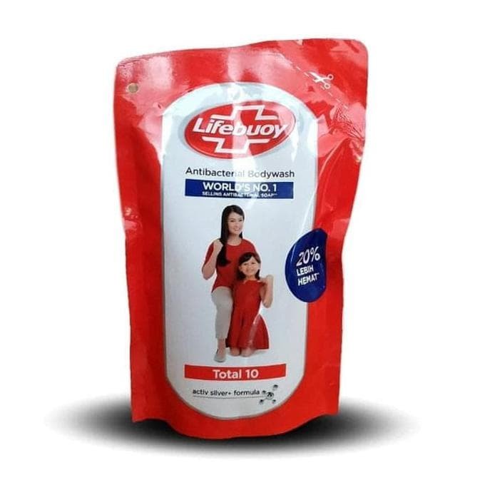 Jual Lifebuoy Sabun Cair Antibacterial Refill Merah 250 mL | Shopee ...