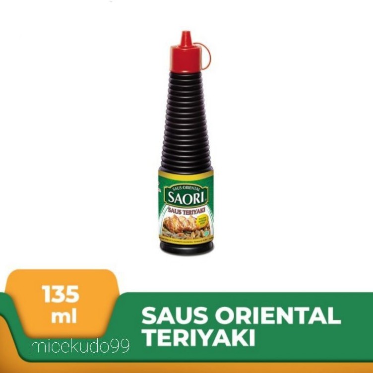 Jual SAORI SAUS TERIYAKI 135 ML BOTOL / SAOS ORIENTAL KECAP JEPANG ...