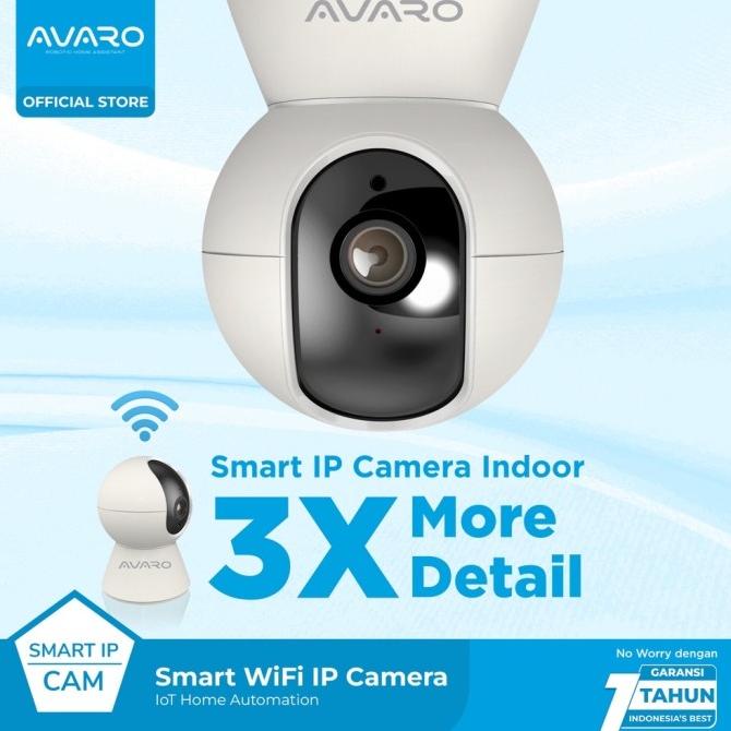 Jual Camera Cctv Avaro Smart Indoor Ptz Ip Camera Wifi Iot Home Automation Biasmuai | Shopee ...