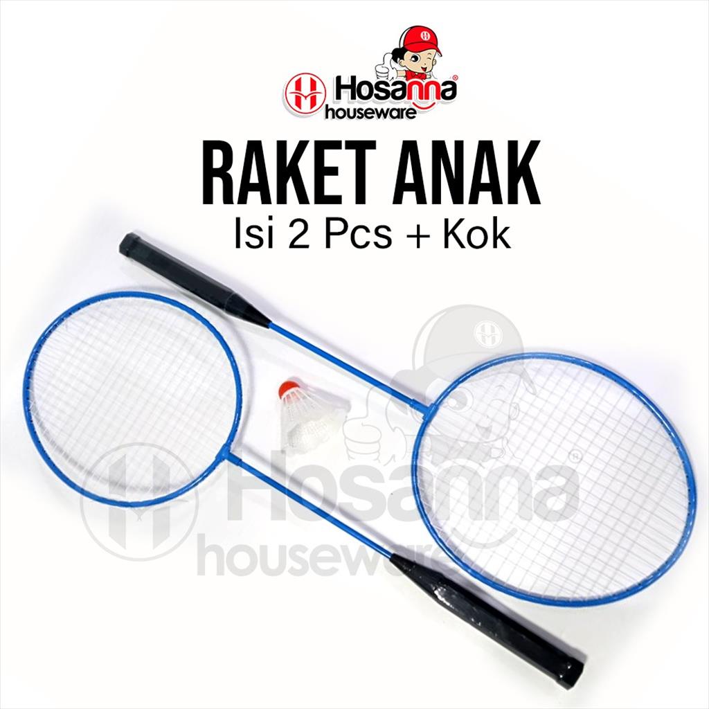 Jual Raket Badminton Anak isi 2 + Kok | Shopee Indonesia