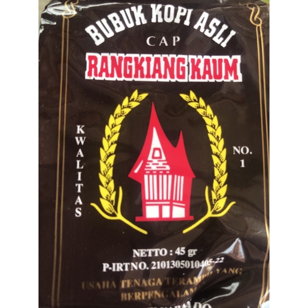 Jual Kopi Minang Rangkiang Kaum Batusangkar kemasan 45 gram | Shopee ...