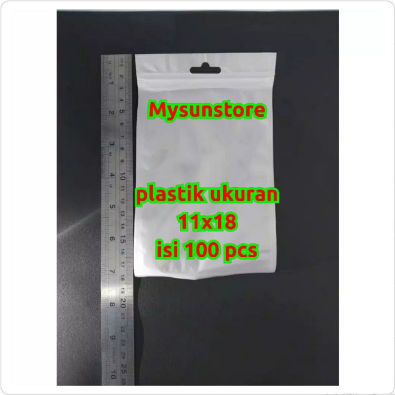 Jual Plastik Ziplock 11x18 cm 100 pcs / Plastik Aksesoris Ziplock ...