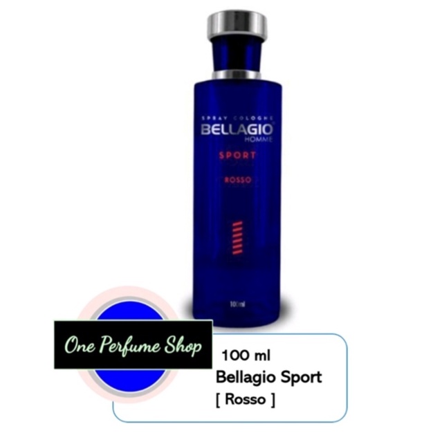 Jual Parfum Bellagio Sport / Belagio Rosso Merah 100 ml | Shopee Indonesia