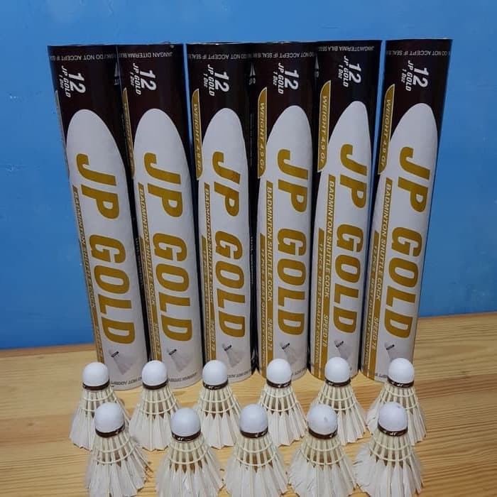Jual Shuttlecock JP Gold Kok Badminton Shuttle Cock | Shopee Indonesia