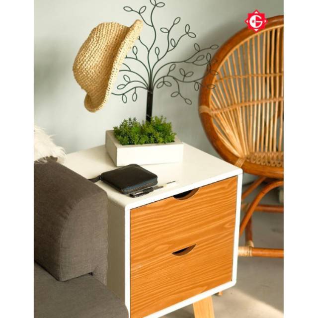 Jual Nakas bedside meja samping meja hias meja pajangan meja tv drawer ...