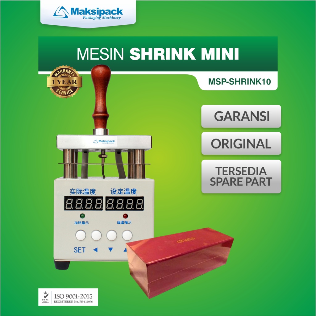 Jual Mesin Shrink Mini MSP-SHRINK10 Maksindo | Shopee Indonesia