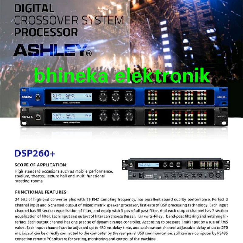 Jual manegement ashley DSP260+ / dsp 260+ / dsp 260 + original | Shopee Indonesia