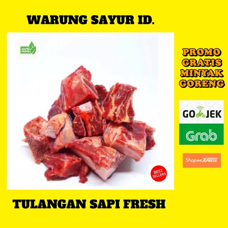 Jual TULANGAN SAPI SEGAR 500 GRAM | Shopee Indonesia