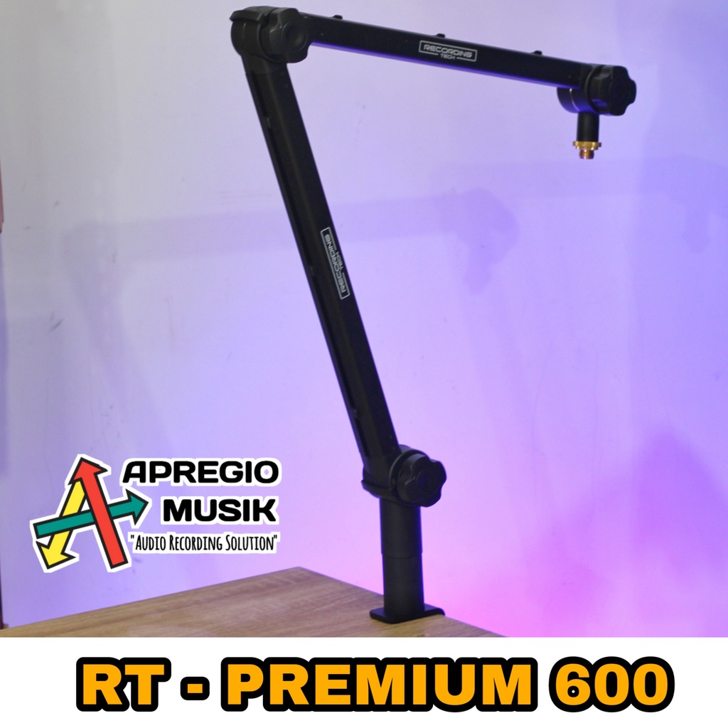 Jual RECORDING TECH RT PREMIUM 600 Arm Stand Jepit Meja | Shopee Indonesia