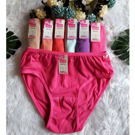 Jual 12 Pcs CD Celana Dalam Wanita Dewasa Polos | Size M-L-XL-XXL | Shopee Indonesia