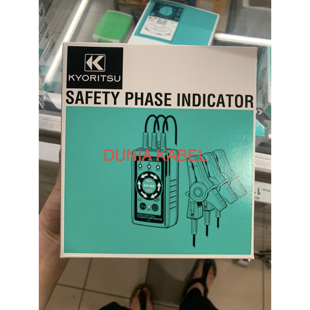 Jual Safety Non-Contact phase indicator Kyoritsu 8035 alat ukur arus 3 ...
