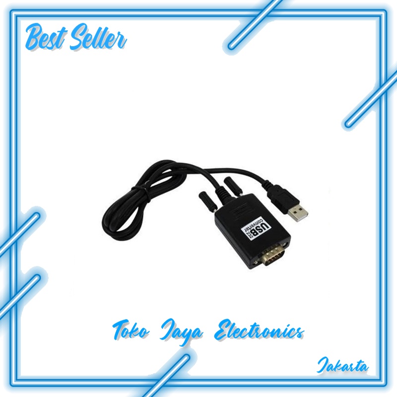 Jual TJE Kabel Converter Adapter USB Male To RS232 Serial DB9 Male OEM Best Selling | Shopee ...