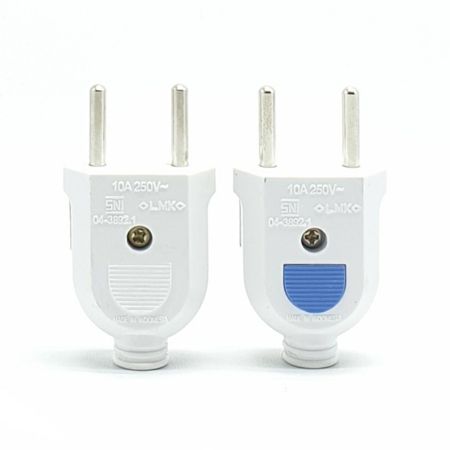 Jual COLOKAN STEKER GEPENG REKZA SNI PUTIH HITAM TEBAL MURAH ...