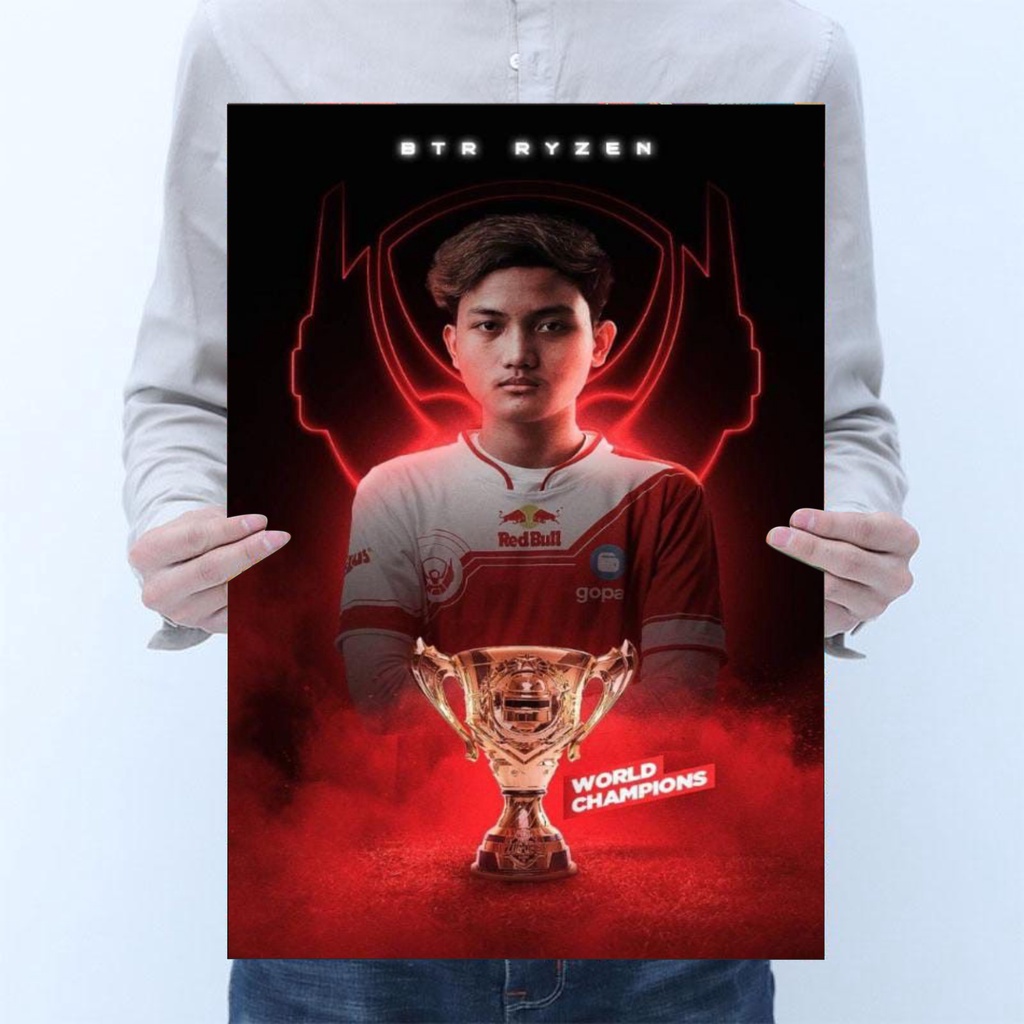 Jual Poster BTR ( Poster Bigetron Esport, Poster Red Aliens , Poster ...