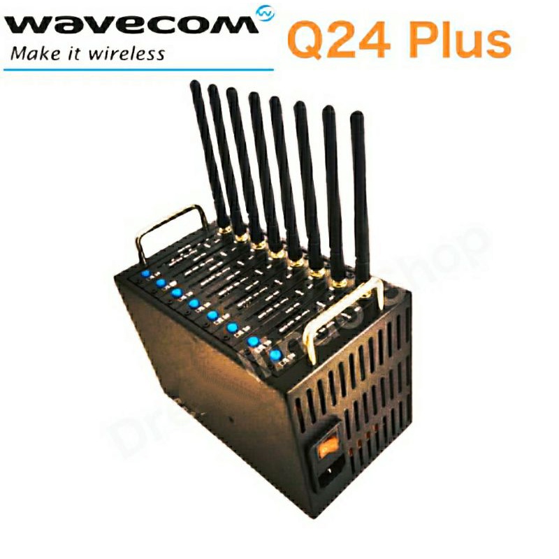 Jual Modem Pool 8 Port Q24 Plus Q24+ By Wavecom murah | Shopee Indonesia
