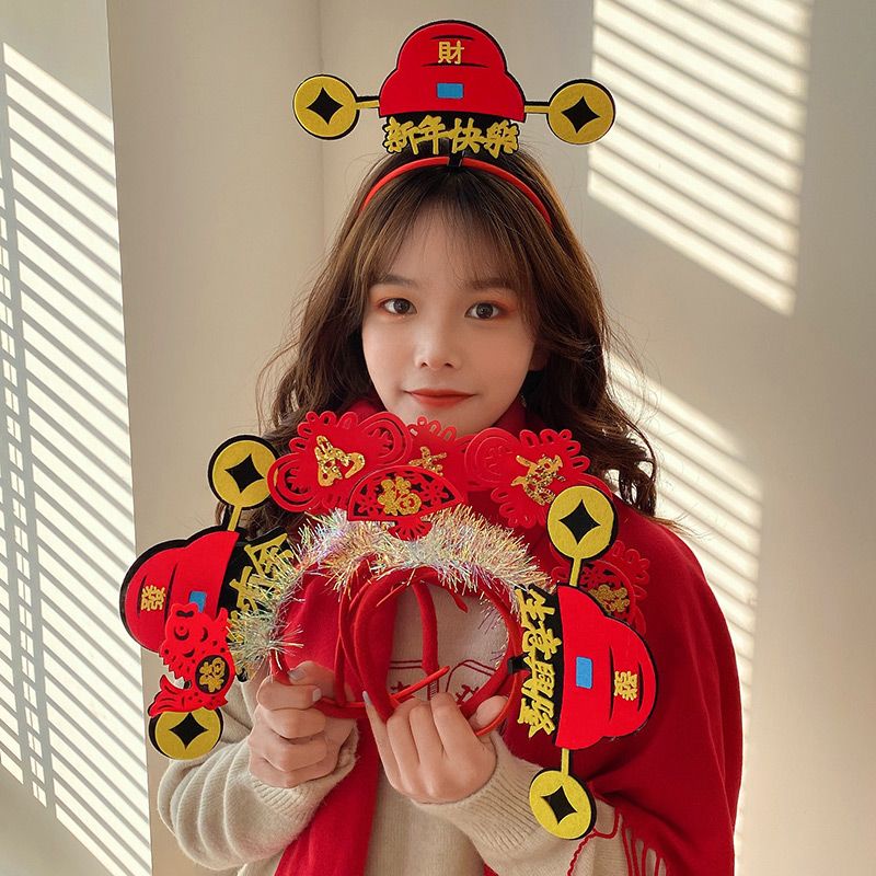 Jual bando tahun baru imlek lucu gong xi fa cai oriental | Shopee Indonesia