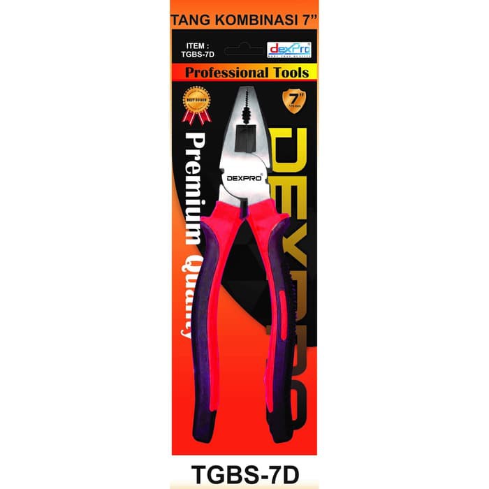 Jual Tang Kombinasi Besi Jepit 7 Inch Dexpro | Shopee Indonesia